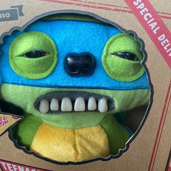 Nickelodeon | Toys | Tmnt Fuggler Limited Edition Doll Plush Leonardo ...